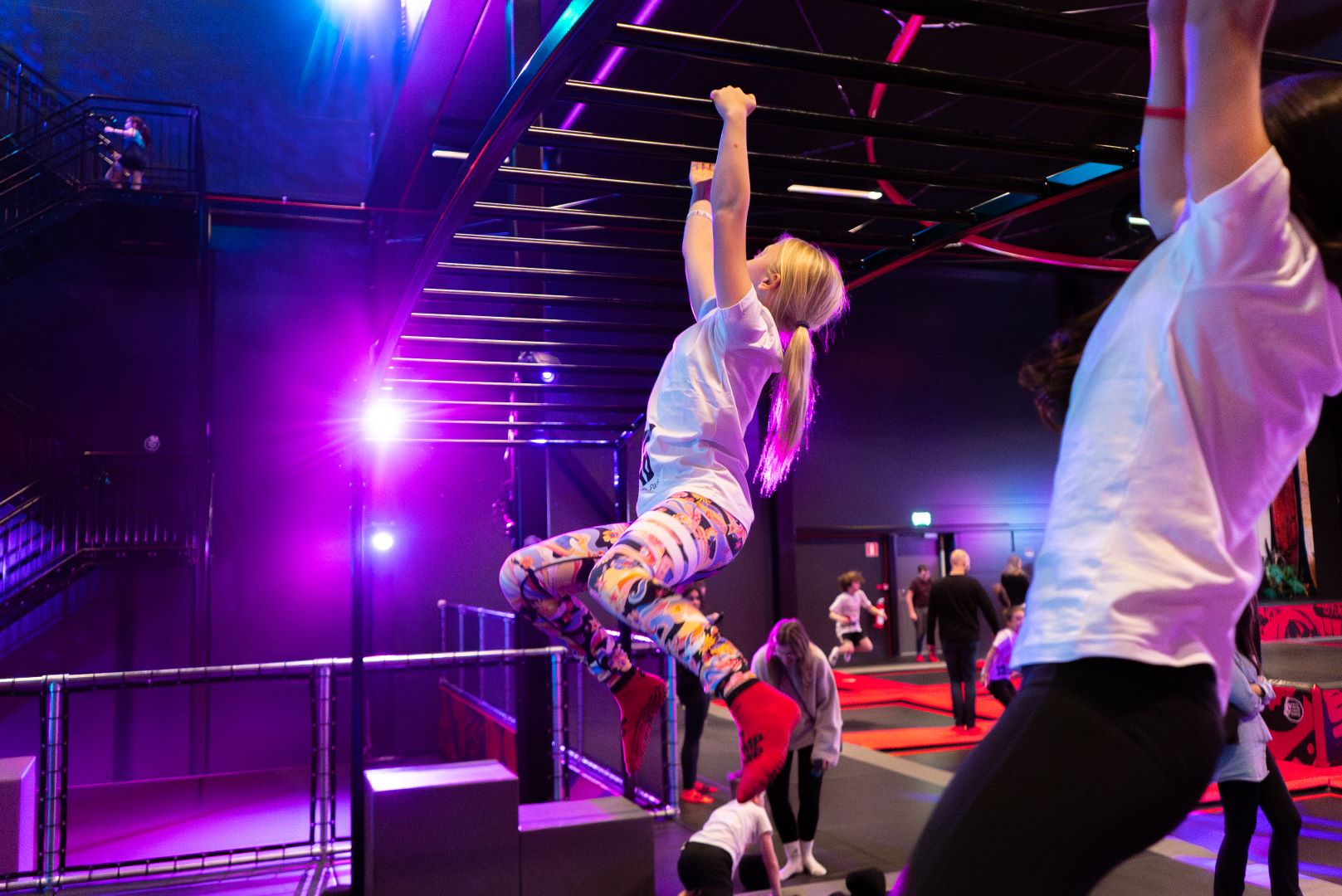 JumpYard Trampoline Park – Activities & Food, open every day